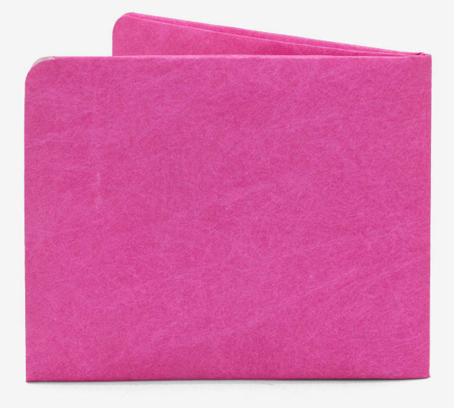 Pink Minimalist Wallet - Slim Tyvek Wallets | Paperwallet