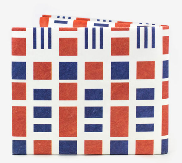 'Checkered' Tyvek Wallets | Paperwallet