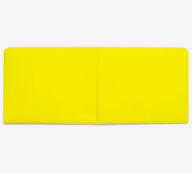 Yellow Minimalist Wallet - Slim Tyvek Wallets | Paperwallet
