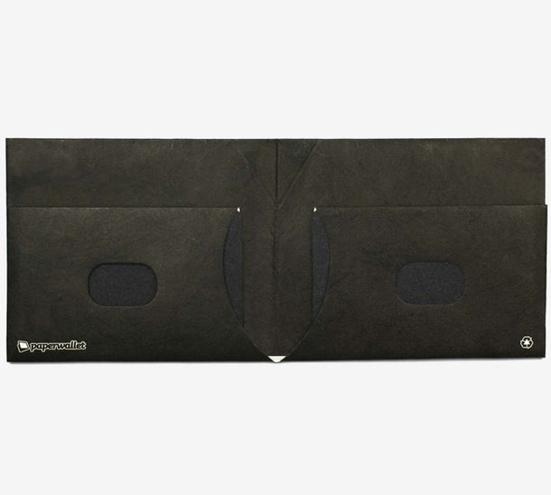 Black Minimalist Wallet - Slim Tyvek Wallets | Paperwallet