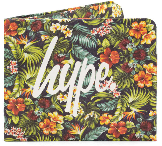 'Hype - Floral' Slim Wallets | Paperwallet
