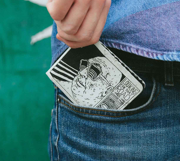 'On the Road' Slim Men's Wallet | Paperwallet