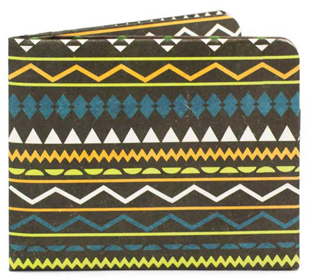 'AZTEC' Tyvek Wallet Pattern | Paperwallet