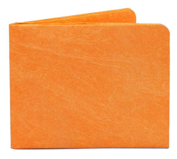 Orange Minimalist Wallet - Slim Tyvek Wallets | Paperwallet