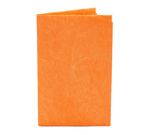 Orange Slim Card Wallet | Paperwallet