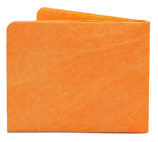Orange Minimalist Wallet - Slim Tyvek Wallets | Paperwallet