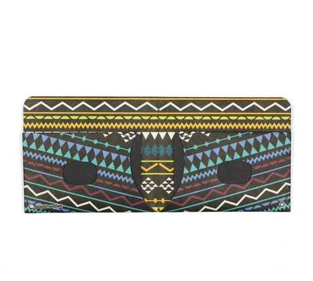 'AZTEC' Tyvek Wallet Pattern | Paperwallet